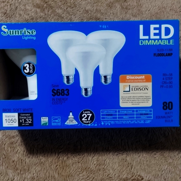 Sunrise lighting | Other | 3 Sunrise Led Dimmable Lamp 1w 150 Lumens ...